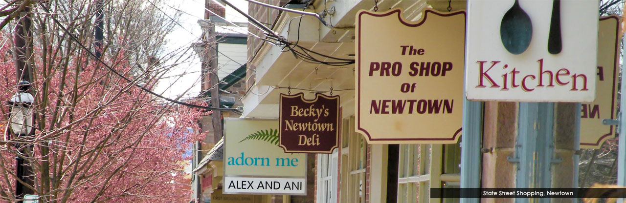 Newtown and Yardley Shopping Guide